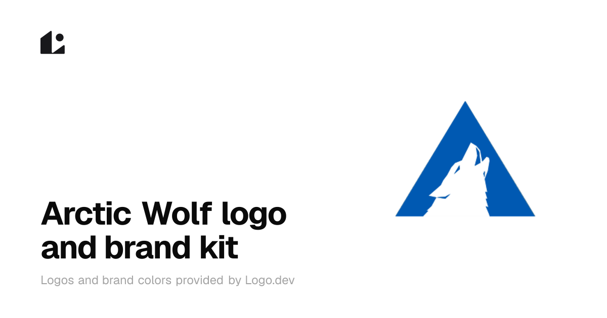 Arctic Wolf Logo & Brand Kit - SVG, PNG, Vector - Logo.dev
