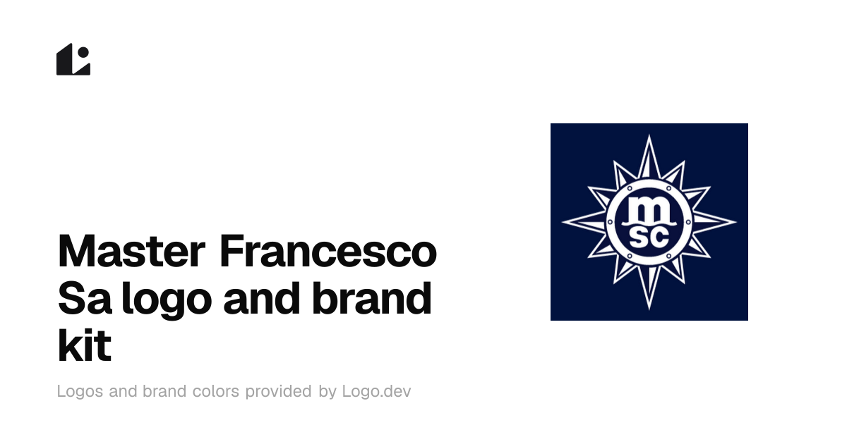 Master Francesco Sa Logo & Brand Kit - SVG, PNG, Vector - Logo.dev