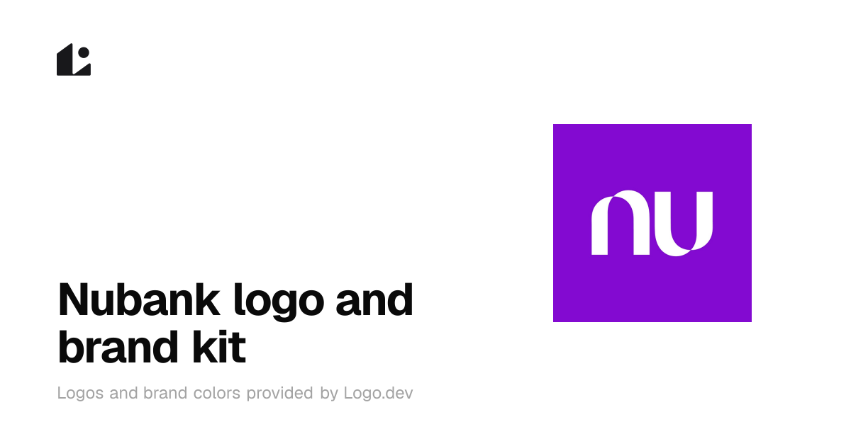 Nubank Logo & Brand Kit - SVG, PNG, Vector - Logo.dev