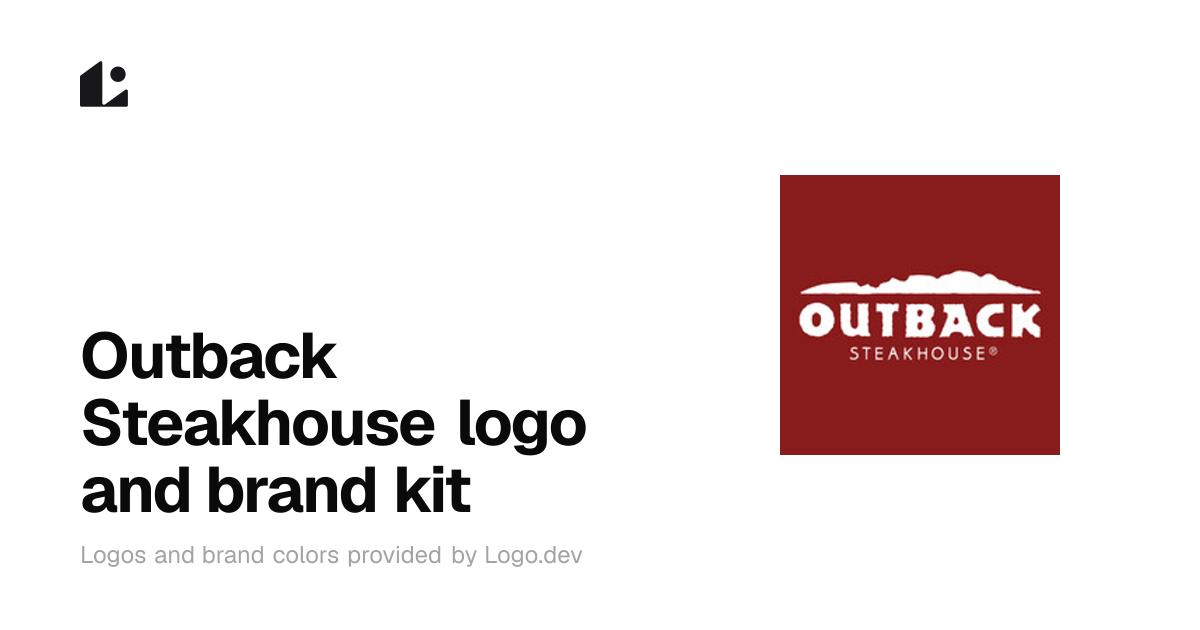 Outback Steakhouse Logo & Brand Kit - SVG, PNG, Vector - Logo.dev