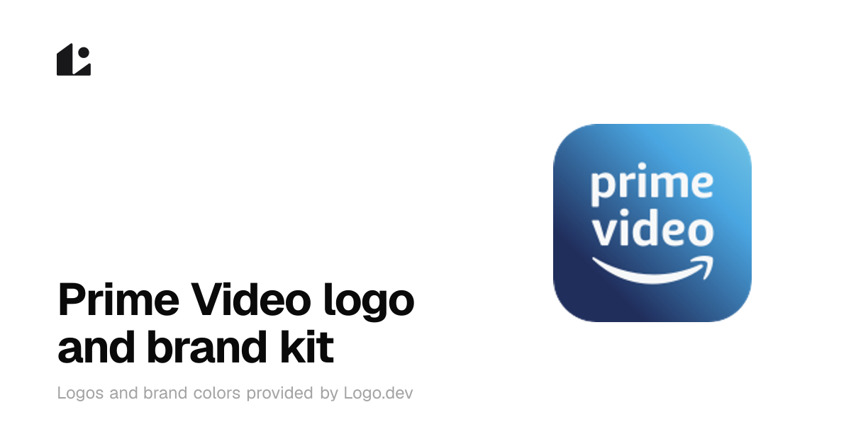 Prime Video Logo & Brand Kit - SVG, PNG, Vector - Logo.dev